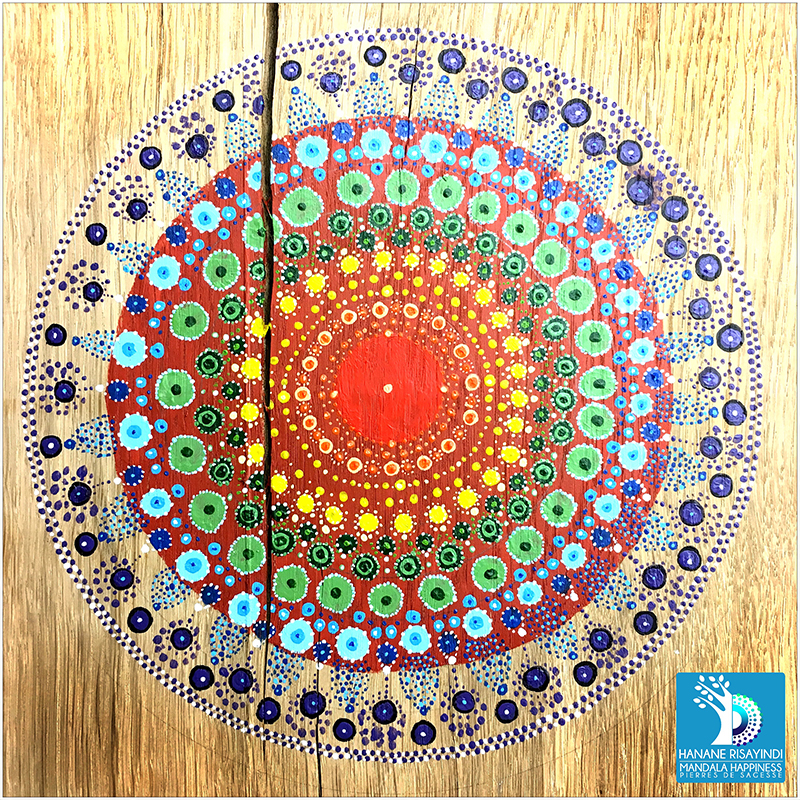 Mandala Chakras Circulation - Tsao - Art méditatif : Bijoux et ...